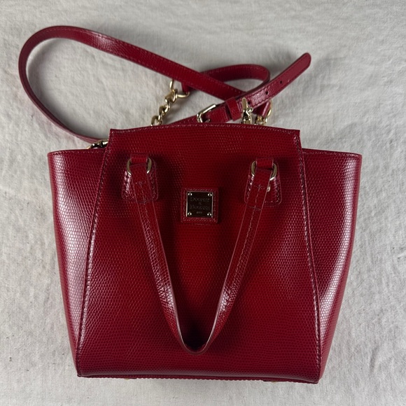 Dooney & Bourke | Bags | Dooney Bourke Red Shoulder Bag | Poshmark